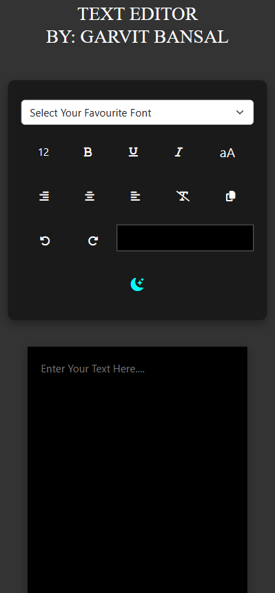 GARVIT BANSAL PORTFOLIO WEBSITE